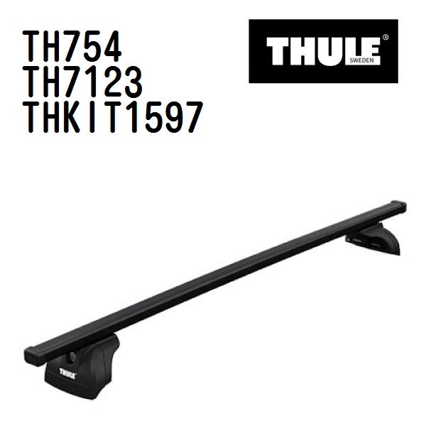 フォルクスワーゲン ジェッタ THULE スーリー ベースキャリア TH754 TH7123 THKIT1597
