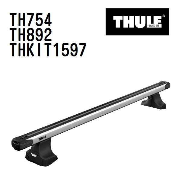 フォルクスワーゲン ジェッタ THULE スーリー ベースキャリア TH754 TH892 THKIT1597
