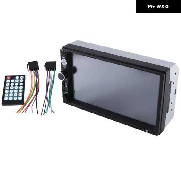 7010B カーマルチメディア 汎用 カー ラジオ メタルプレーヤー タッチスクリーン カーMP5プレーヤー カー用品 カスタムパーツ アクセサリー 交換用部品Hign-concerned Chemical:NoneDisplay Size...