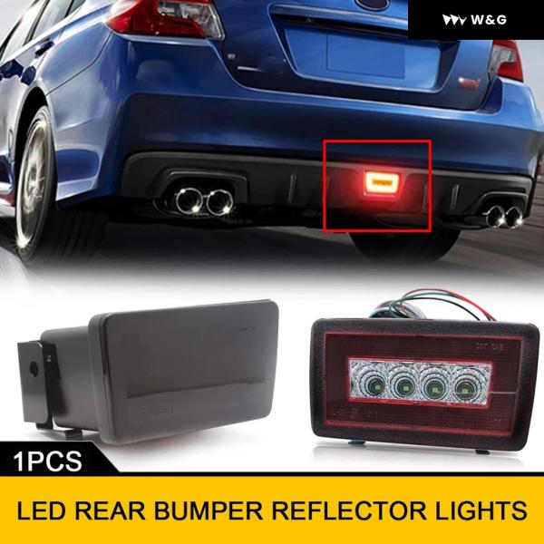 車用リアリバースLEDブレーキライト スバル WRX STI インプレッサ XV クロストレック オートアクセサリー テールフォグランプ 1個 カスタム パーツ アクセサリーHign-concerned Chemical:NoneFor V...