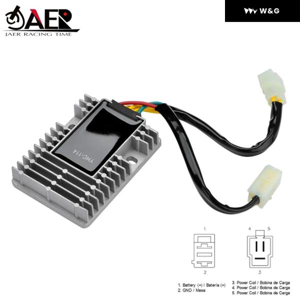 レギュレーター 整流器 キムコ XCITING 300I 500 500I ABS ダウンタウン 125I 200I 300I PEOPLE 125 GTI 125 300 DINK STREET 125I カスタム パーツ アクセサリーM...