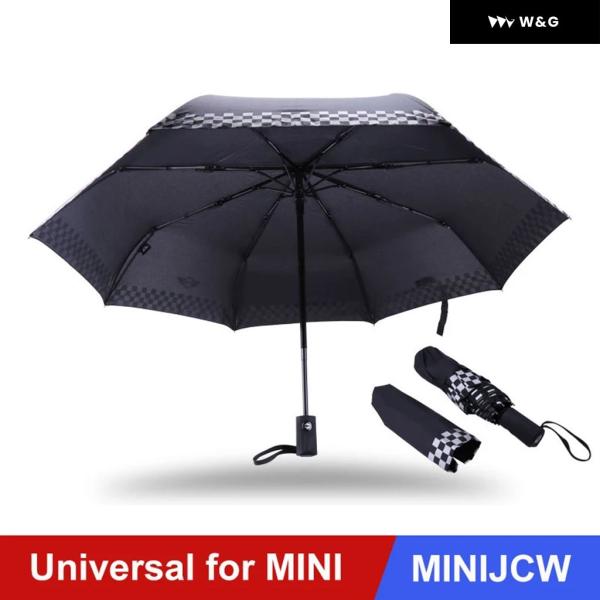 MINI COOPER ONE R55 R56 F54 F55 F56 F60 アクセサリー カー スタイリング 防風 ダブル層 リバースアンブレラ サンビーチアンブレラ カスタム パーツ アクセサリーMaterial:Aluminum A...