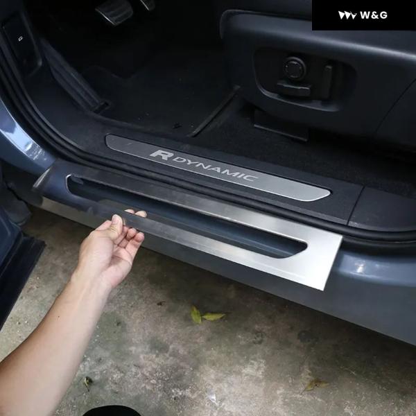 ランドローバー レンジローバー イヴォーク 19-23 ステンレス シルバー 車内ドアシル パネル スカッフプレート トリム カバー カーアクセサリー カスタム パーツ アクセサリーItem Weight:1200gItem Height:...