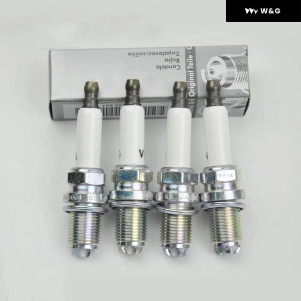 4 個 06H905604 BKR8EQUA アウディ A3 A4 A5 A6 Q3 Q5 TT R8 EOS パサート GTI ティグアン TT 2.0 TFSI クーペ 0242245576 FR5KPP332S カスタム パーツ アク...