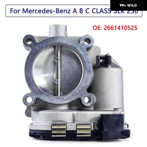 スロットルボディ メルセデス A/B C SLKクラス W169 W245 W204 S204 150 160 170 180 200 T CDI スロットルバルブ 0280750175 A2661410525 カスタム パーツ アクセサリ...