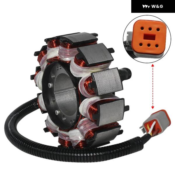 オートバイ バイク ジェネレーター ステーターコイル COMP SKI DOO GSX MXZ SUMMIT SKANDIC 600HO 800R LE SE LTD XRS TNT WT SP 420665435 420665433 カス...