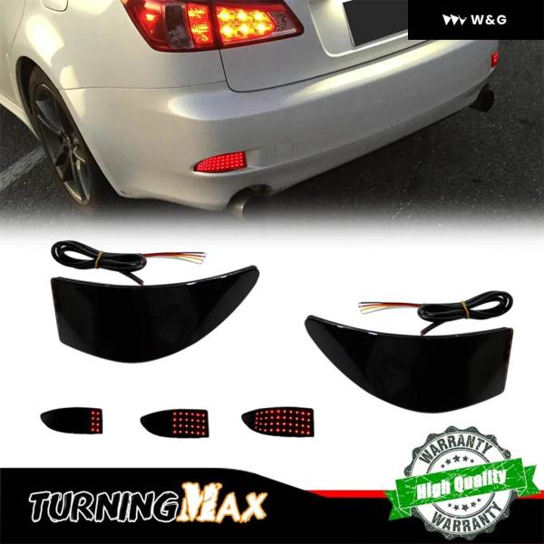車用LEDリアバンパーリフレクター テール/ブレーキライト リアフォグランプ シーケンシャルウィンカーレクサス IS250 IS350 セダン 2006-2013 カスタム パーツ アクセサリーHign-concerned Chemical...