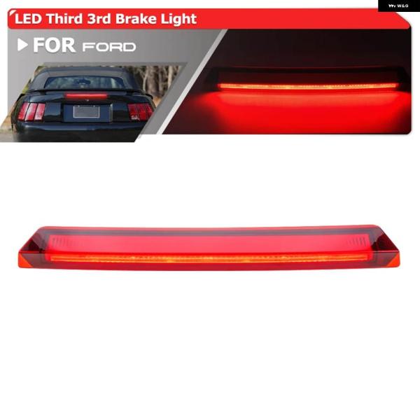 OE仕様 1R3Z-13A613-AB フルレッドLED サード ブレーキライト 交換用 GEN4 フォード マスタング フェイスリフト 1999-2002 2003 2004 カスタム パーツ アクセサリーHIGN-CONCERNED C...