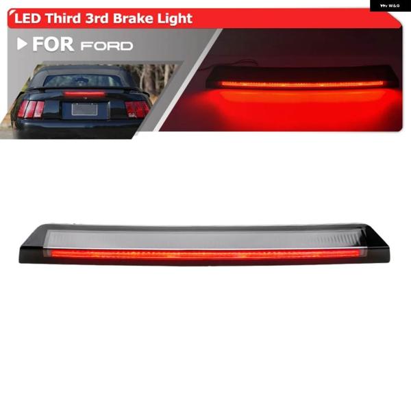 1999-2004 フォード GEN4 マスタング フェイスリフト LED サード ブレーキ ライト フル ストリップ レッド カー センター テールゲート ブレーキ ストップ ランプ カスタム パーツ アクセサリーHIGN-CONCERN...