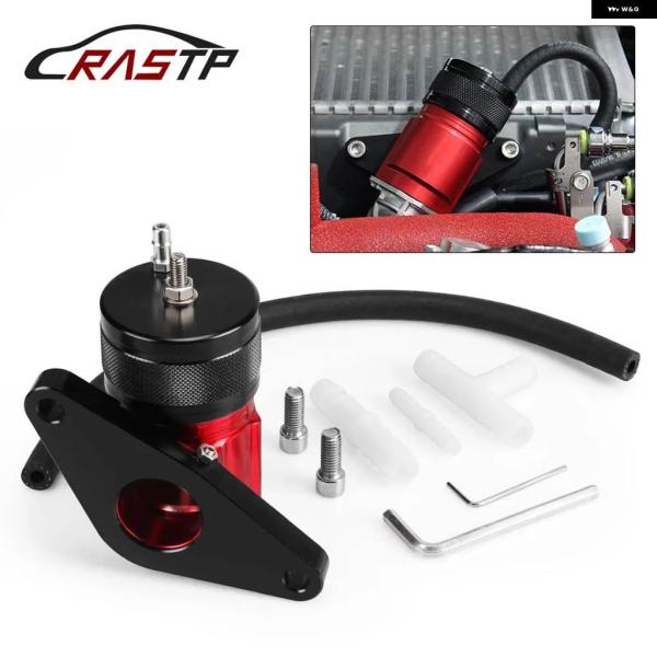 レッド アルミ 調整式 再循環ブローオフ バルブ スバル 02-07 WRX 04-17 STI BOV RS-BOV051に適合 カスタム パーツ アクセサリーSPECIAL FEATURES:ADJUSTABLE RECIRCULATI...