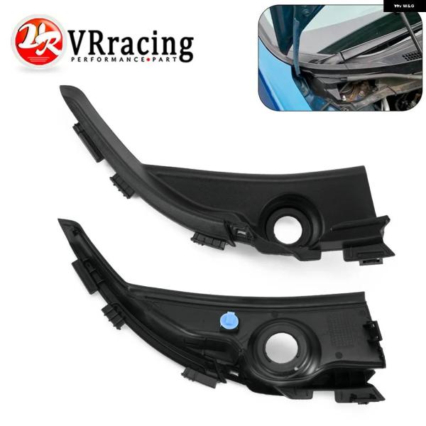 ホンダ シビック 9TH 2012 2013-2015 車用 フロントガラス ラップ コーナー トリム ワイパー サイド トリム カバー 蓋 74210-TR0-A00 74220-TR0-A00 カスタム パーツ アクセサリーHIGN-C...