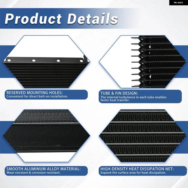 汎用 アルミオートマチックトランス ミッション オイルクーラー 14列オイル冷却 ラジエーター カスタム パーツ アクセサリーHIGN-CONCERNED CHEMICAL:NONEBRAND NAME:PQYORIGIN:MAINLAND...