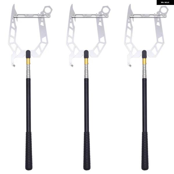 3X ドックフック 伸縮式ボートフック 長距離スレッダー 係留ロープ ケーブル ワイヤー ガイダー 釣り竿ツール カスタム パーツ アクセサリーHigh-concerned chemical:NoneOrigin:Mainland Chin...