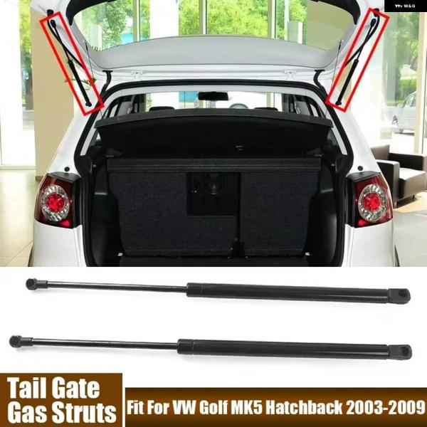 カーアクセサリー リアテールゲート エア圧 スプリング ストラットバー ブートリフター フォルクスワーゲン ゴルフ MK5 ハッチバック 2003-2009 1K6827550D カスタム パーツ アクセサリーHigh-concerned ...
