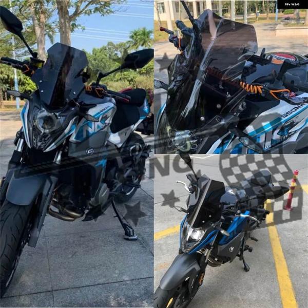 CFMOTO 400NK 650NK NEO スポーツカフェ 400 NK 650 NK 2018 2019 オートバイ カフェモーター風防 ウインドスクリーン スクリーンデフレクター カスタム パーツ アクセサリーItem Weight:...