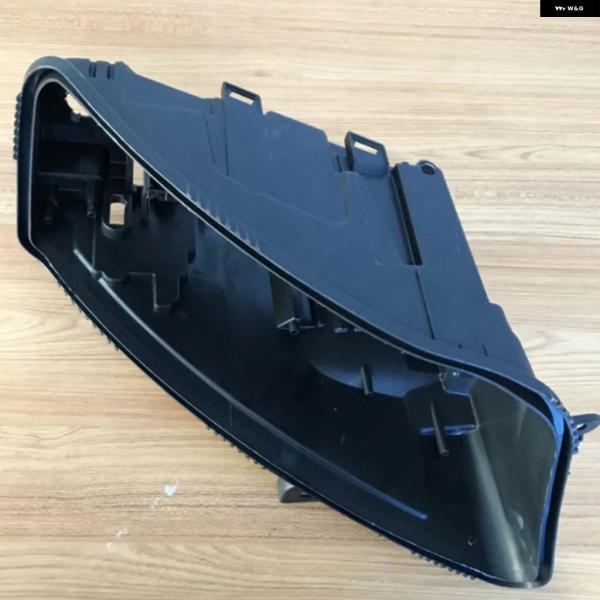 アウディ A6 C6 2005-2008 ヘッドライト リアシェル ヘッドライト ベース プラスチック ブラック ランプシェード レンズ ライト リアカバー ランプシェード 後ろ カスタム パーツ アクセサリーSpecial Feature...