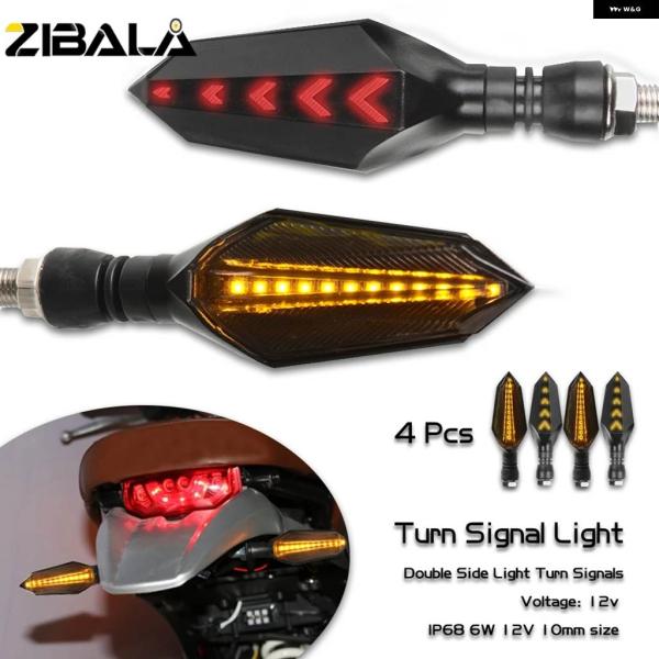 12V LED ウィンカーライト インジケーター ホンダ VFR1200F CTX700 ST1300 CBR300R CBR250R CB500F 防水 ライト デイタイム ランプ カスタム パーツ アクセサリーProtective pa...