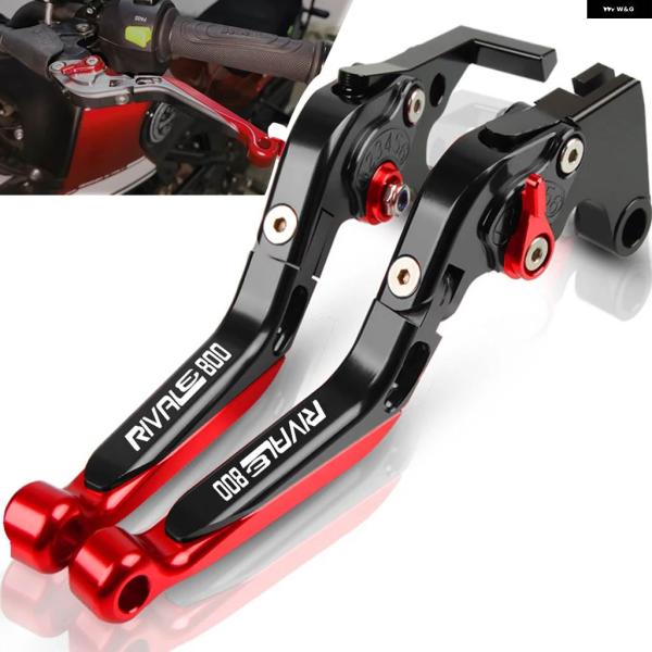 MV AGUSTA RIVALE 800 2013 - 16 バイク 伸縮式 ハンドル クラッチ ブレーキ レバー アダプター カスタム パーツ アクセサリーHigh-concerned chemical:NoneYear:Title di...