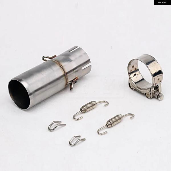 ヤマハ R6 2006 - 11 2017 2018 2019 スリップオン バイク 51MM エキゾーストマフラー ミドルリンク パイプ カスタム パーツ アクセサリーHigh-concerned chemical:NoneMotobik...