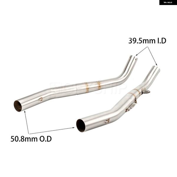 ホンダ バラデロ 1000 1999-2014 XL 1000 V XL1000V XL1000 エスケープ スリップオン バイク エキゾーストマフラー ミッドリンク パイプ 51MM カスタム パーツ アクセサリーMotobike Mak...