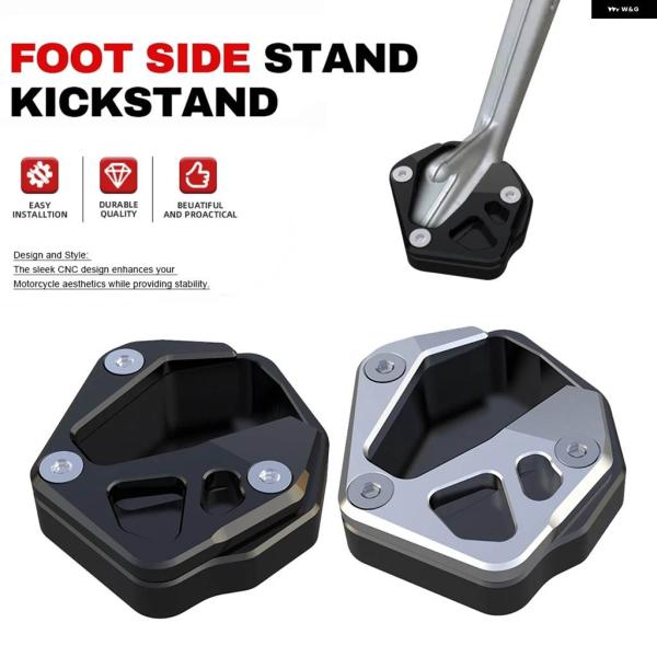 MOTO GUZZI V100 MANDELLO S 2023-2024 バイク キック スタンド フット サイド スタンド パッド キック スタンド プレート カスタム パーツ アクセサリーHigh-concerned chemical:...