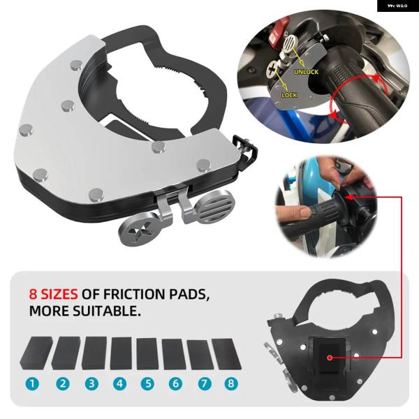 スロットル グリップ クルーズ コントロール スロットルロックアシスト リテーナー グリップ ホンダ CBR600F CBR250R CBR600RR CBR650R CBR900RR カスタム パーツ アクセサリーProtective p...