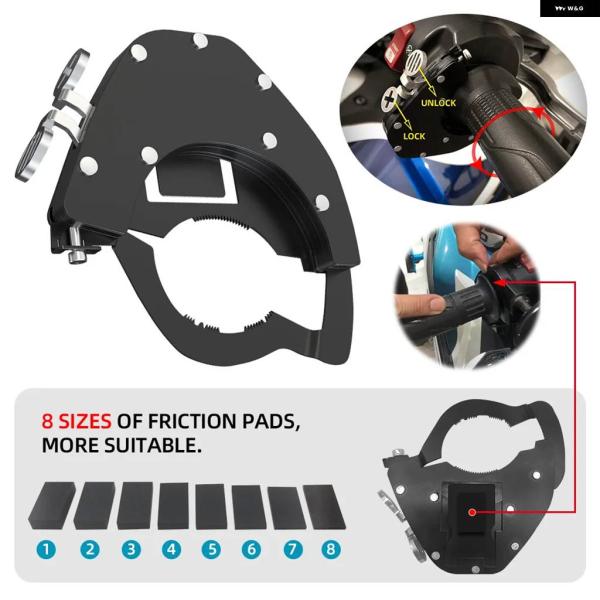 バイク クルーズ コントロール スロットルロックアシストキット MOTO GUZZI 1200 SPORT 4V VALL BREVA V1100 CALIFORNIA GRISO NORGE 1200 カスタム パーツ アクセサリーPro...