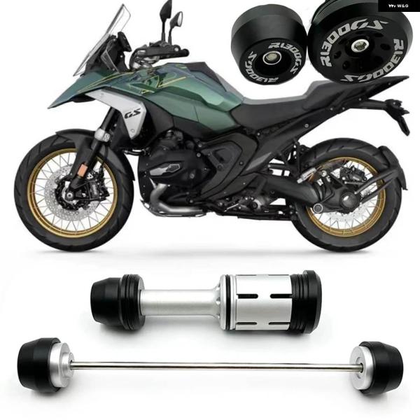 BMW R1300GS 2023-2024 バイク フロントリア ホイールスピンドル クラッシュ プロテクション カスタム パーツ アクセサリーHigh-concerned chemical:NoneItem Weight:0.5kgIte...
