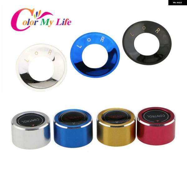 シボレー クルーズ 2009-2014カーミラー プッシュ ボタン ノブカバー コントロール ボタン スイッチ ステッカー カスタム パーツ アクセサリーItem Weight:0.01kgItem Height:1inchItem Wid...