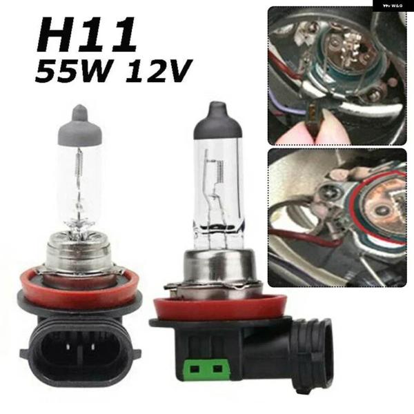 H11 ハロゲン ヘッドライト ロービーム ドライビングライト バルブ フォグランプ 55W 12V ハロゲン バルブ フォグライト カスタム パーツ アクセサリーHigh-concerned chemical:NoneVoltage:12...