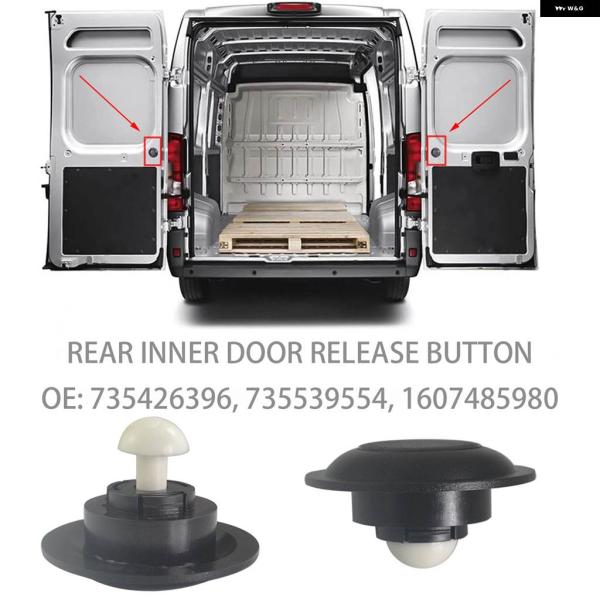 リアドア トランク リリース ボタン FIAT DUCATO PEUGEOT BOXER CITROEN RELAY 2006-2021 CAR 735426396 カスタム パーツ アクセサリーHigh-concerned chemica...