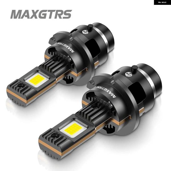 2個 ターボD1S D3S D4S D2S LED ランプ CANBUS 6500K ホワイト 90W 28000LM LED ヘッドライト バルブ カーライト プラグプレイ HID カスタム パーツ アクセサリーHigh-concerne...