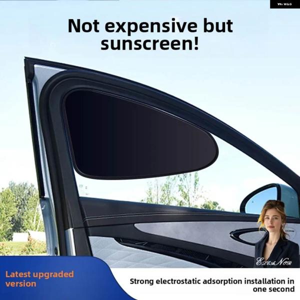 サンカバー フロント リア サイド ウィンドウ シールド 車用 UVカット 静電サンバイザー カーテン 車用サイドウィンドウ カスタム パーツ アクセサリーHigh-concerned chemical:NonePlacement on V...