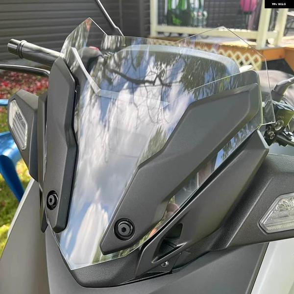 オートバイ ウインドスクリーン ウインドシールド スモーキーブルー ウインドスクリーン プロテクター ヤマハ X-MAX300 XMAX300 2023 2024 カスタム パーツ アクセサリーHigh-concerned chemical...