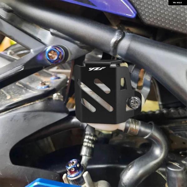 2025 ヤマハ YZF R9 R15 V3 R25 R125 YZFR9 YZFR15 YZFR25 YZFR125 オートバイ リアブレーキフルード リザーバー カバー プロテクター ガード カスタム パーツ アクセサリーProtect...