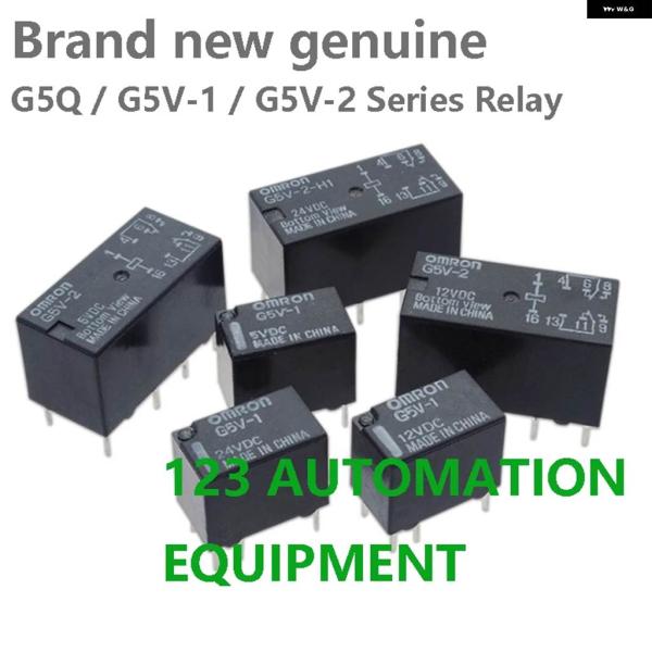 10個 オムロン G5Q-1A G5Q-1A4 G5Q-14 G5V-1 G5V-2 G5V-2-H1 DCパワーリレー 信号リレー 5VDC 12VDC 24VDC カスタム パーツ アクセサリーis_customized:NoOrigi...