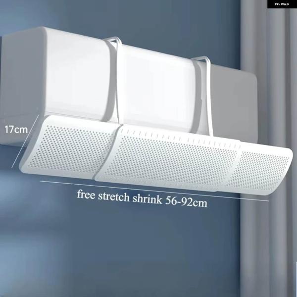 エアコン 風防風カバー 直撃風防止伸縮自在風向計カバー バッフル風防ダストカバー カスタム パーツ アクセサリーHigh-concerned chemical:NoneMaterial:PVCOrigin:Mainland ChinaCN:...