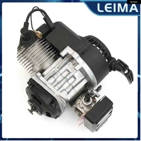 1個 2ストローク 49CC プルスタート エンジン 25H スプロケット モーター トランス ミッション エンジン エア フィルター ミニポケット ピット クワッド ダート バイク ATV カスタム パーツ アクセサリーHigh-conc...