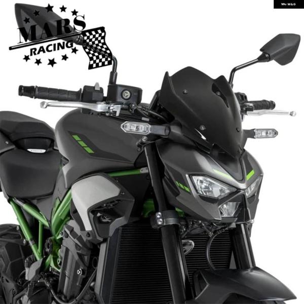 カワサキ Z900 Z-900 2025 2026 Z900 SE 25-26 バイク スポーツ ウインドシールド ウインドスクリーン キット ディフレクター バイザー シールド ガード カスタム パーツ アクセサリーHigh-concer...