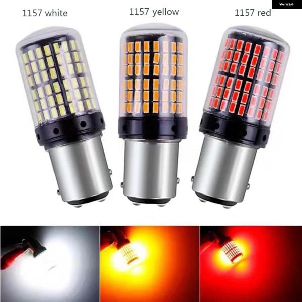 1156/1157 144SMD BAU15S PY21W LED ウィンカー テールライト バルブ CANBUS 12V カスタム パーツ アクセサリーHigh-concerned chemical:NoneVoltage:12 VInt...