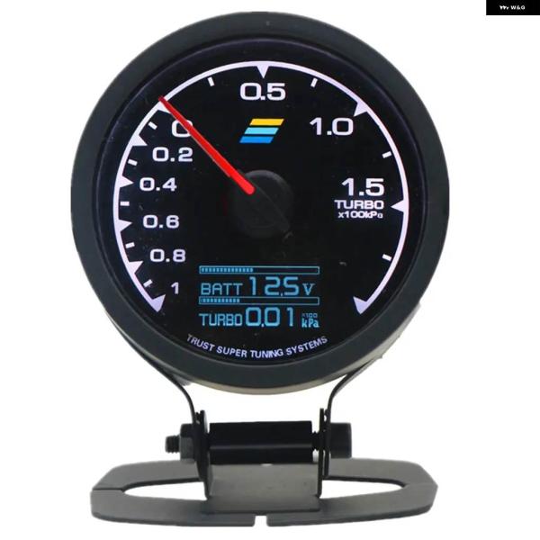 62MM LCD デジタル ディスプレイ カーゲージ 油圧 計 油温計 水温計 電圧計 ブースト計 カスタム パーツ アクセサリーHigh-concerned chemical:NoneOther Part Number:DF61204Pl...
