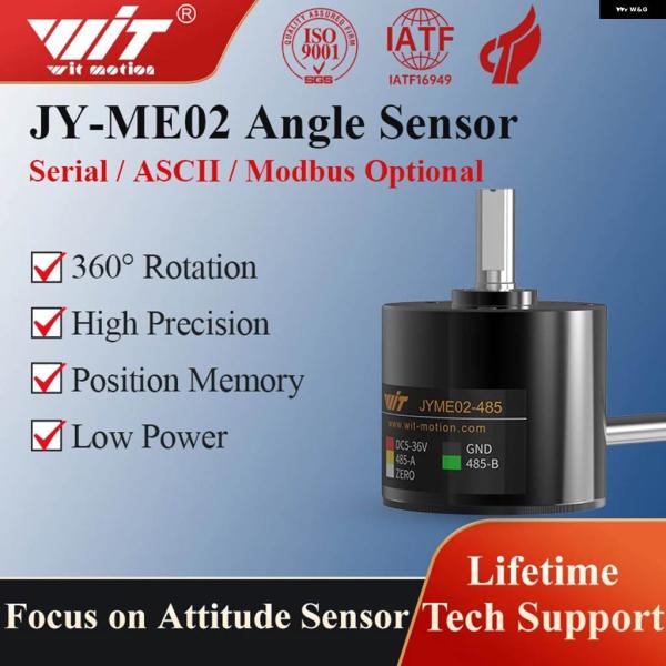 JY-ME02 ロータリーアブソリュートエンコーダ デジタル高精度レンジセンサー 485 CAN インターフェース 電源オフメモリレンジセンサー カスタム パーツ アクセサリーHigh-concerned chemical:Noneis_c...
