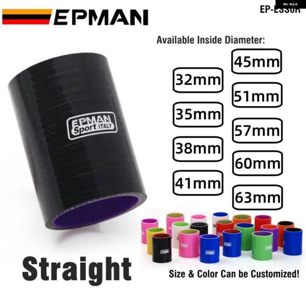 4層シリコンインタークーラーターボインテーク パイプ カプラーホース BMW E39 5 シリーズ 32MM 45MM 51MM 57MM 63MM EP-ESS0R カスタム パーツ アクセサリーProduct Type:Engine A...