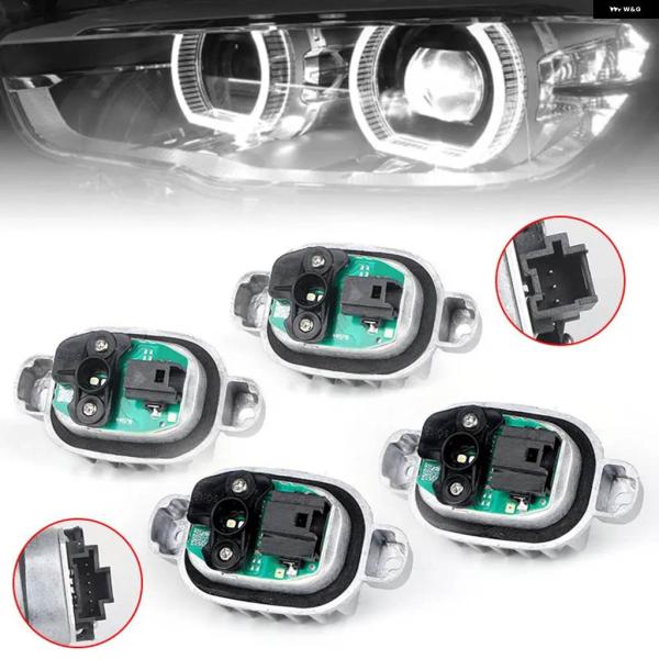 63117428425 LED ヘッドライト エンジェルアイ ホワイト DRL デイタイム ランニングライト BMW 1 シリーズ F20 F21 LCI 114D 116D 116I 118D 3ピン 6ピン カスタム パーツ アクセサリ...