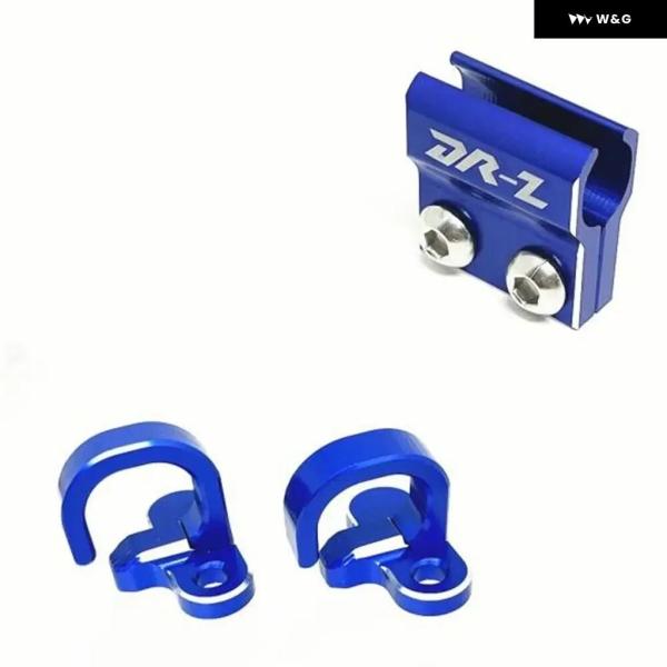 フロント リア ブレーキライン ホース ケーブル ガイド クランプ パーツ アクセサリー スズキ DRZ400SM DRZ 400SM DR-Z 400 SM 2005 - 2021-23 カスタムパーツ アクセサリー 交換用部品Hign-...
