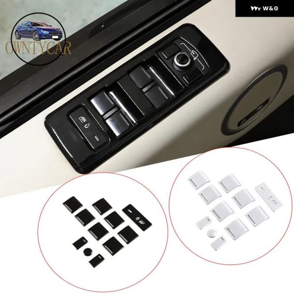 ランドローバー ディスカバリー5 レンジローバー スポーツ ヴォーグ 合金 車内窓リフトスイッチパッチ ステッカー アクセサリー カスタム パーツ アクセサリーHign-concerned Chemical:NoneItem Weight:...