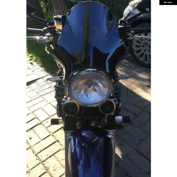 ウインドシールド ウインドスクリーン スクリーン ヤマハ SRX600 YX600 SRX400 SRX V250 YX SRX 600 400 SRV 250 ヘッドライト サイド マウント ブラケット カスタム パーツ アクセサリーHi...