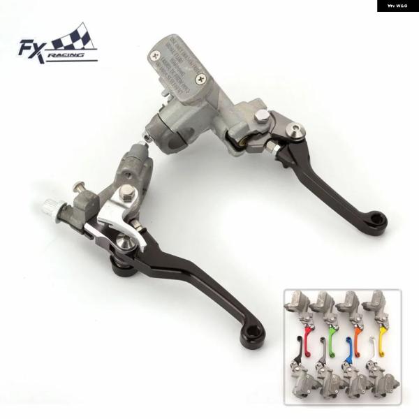 ダートピット オートバイ バイク ブレーキ クラッチ レバー マスター シリンダー リザーバー 22MM ホンダ CRF 125 150R 250R 250X 450X 450R CR250R CRF230F XRE300 カスタム パーツ...