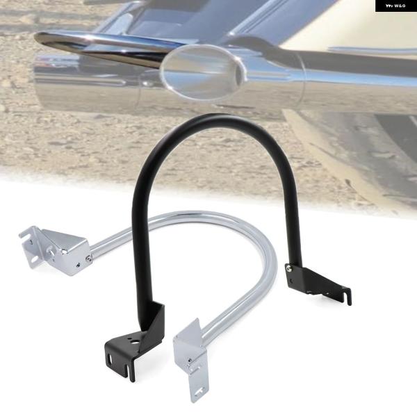 チーフテン ダークホース/エリート/ クラシック /リミテッド インディアン チーフ ダークホース リアフェンダーレール プロテクター クラッシュ バー バンパー エンジン ガード カスタム パーツ アクセサリーProtective par...