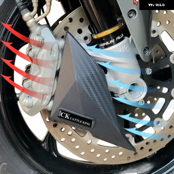 オートバイ バイク アクセサリー MOTO GUZZI V85 TT CENTENARIO/TRAVEL GRISO 1200 8V SE ELDORADO キャリパー 空冷ダクト カスタム パーツ アクセサリーHign-concerned...